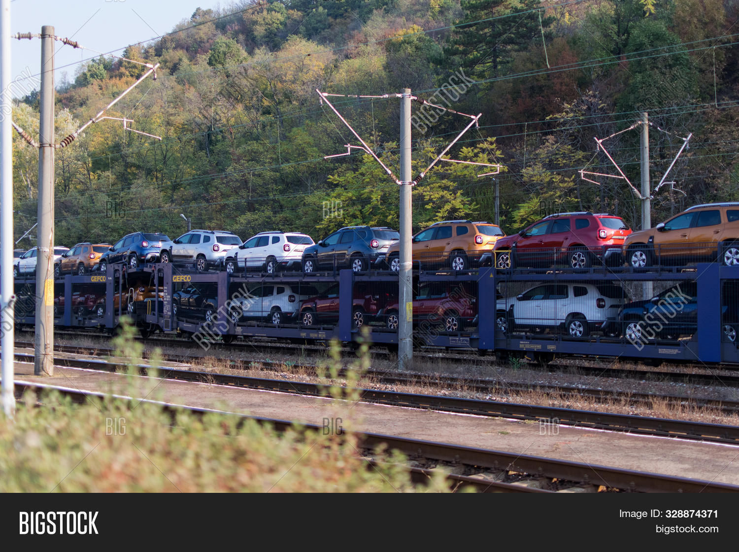 New Cars Transported Image & Photo (Free Trial) | Bigstock