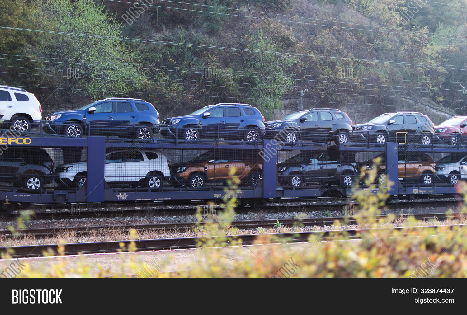 New Cars Transported Image & Photo (Free Trial) | Bigstock