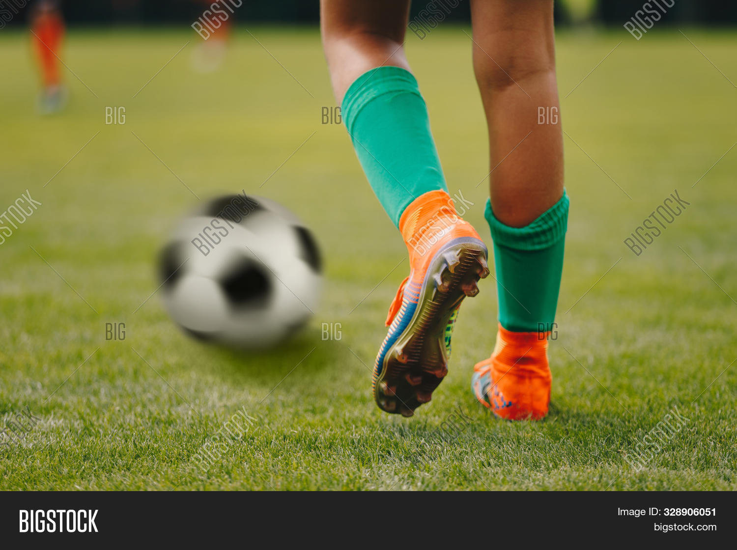 Single Soccer Football Image & Photo (Free Trial) | Bigstock
