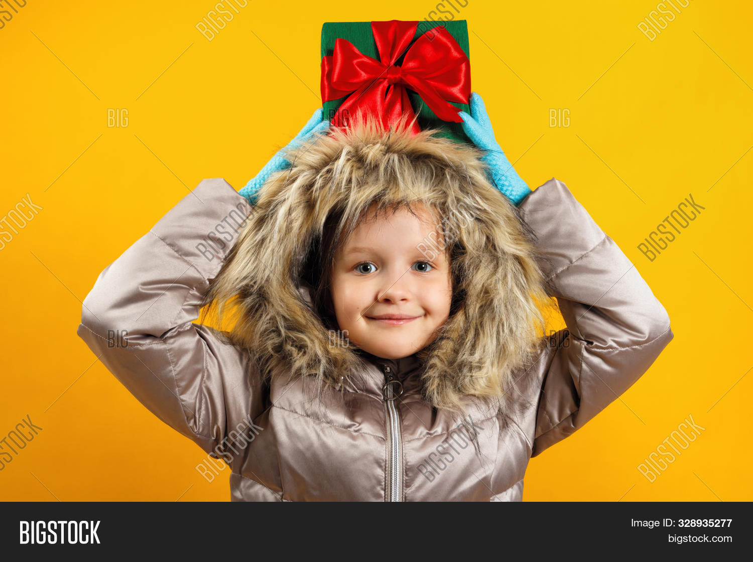 Child Holds Box Gift Image & Photo (Free Trial) | Bigstock