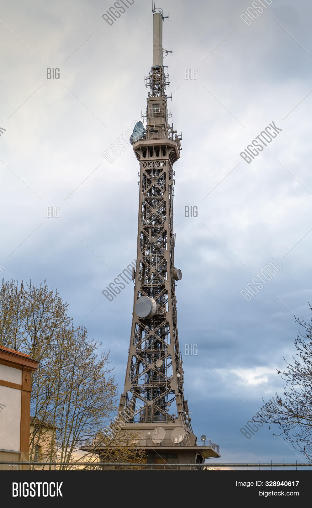 Metallic Tower Image & Photo (Free Trial) | Bigstock