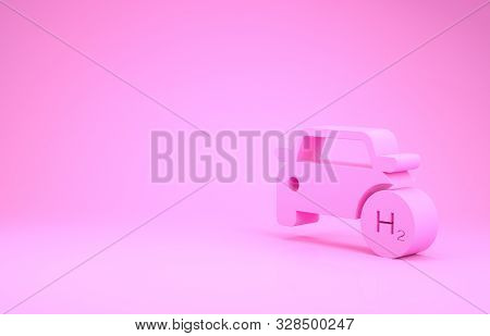 Pink Hydrogen Car Icon Image & Photo (Free Trial) | Bigstock