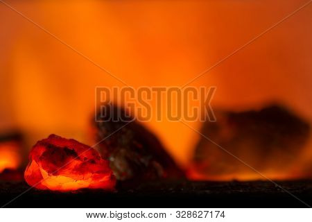 Red Hot Coal Bar Focus Image & Photo (Free Trial) | Bigstock