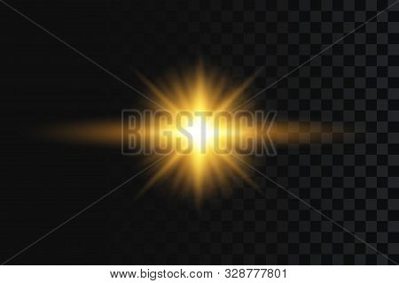 Flash Star Light Vector & Photo (Free Trial) | Bigstock