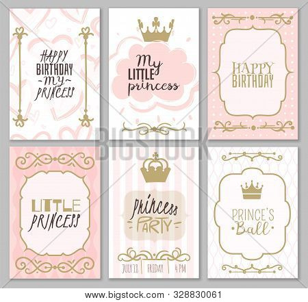 Princess Borders. Vector & Photo (Free Trial) | Bigstock