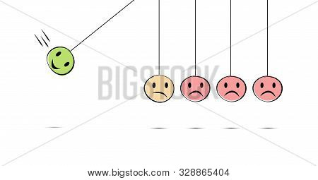 Funny Face Pendulum Vector & Photo (Free Trial) | Bigstock