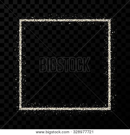 Silver Glitter Frame Vector & Photo (Free Trial) | Bigstock