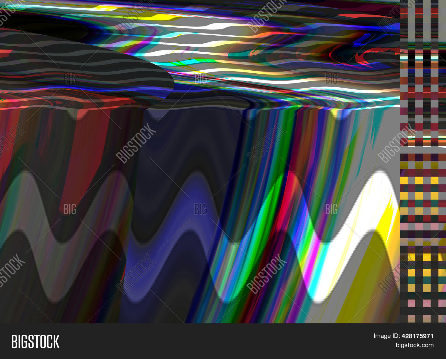 Glitch Techno Tv Noise Image & Photo (Free Trial) | Bigstock