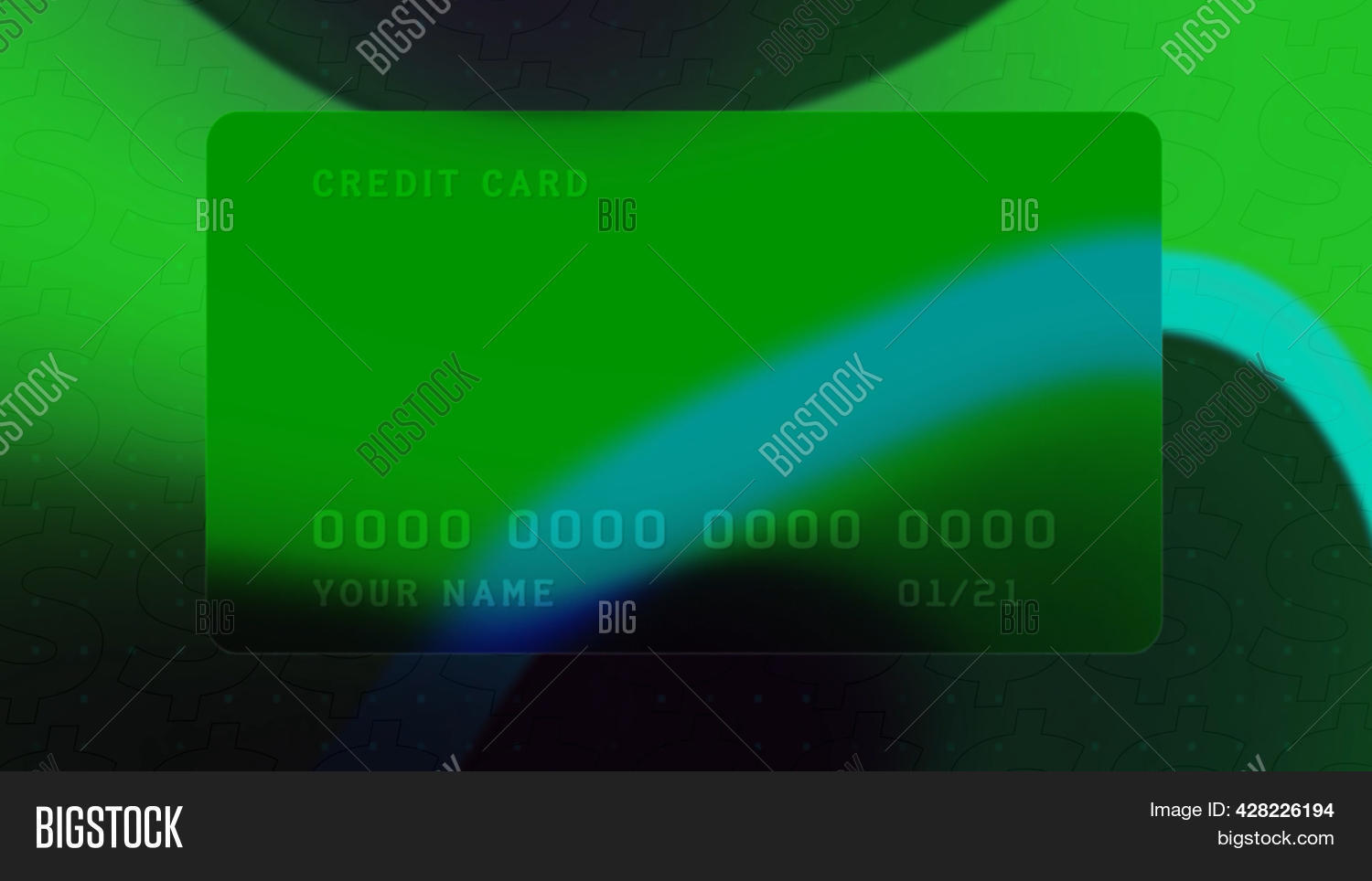 Bank Card Design On Image & Photo (Free Trial) | Bigstock