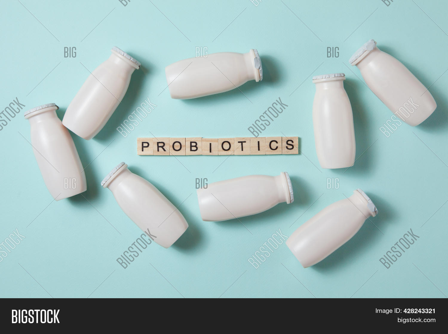 Bottles Probiotics Image & Photo (Free Trial) | Bigstock