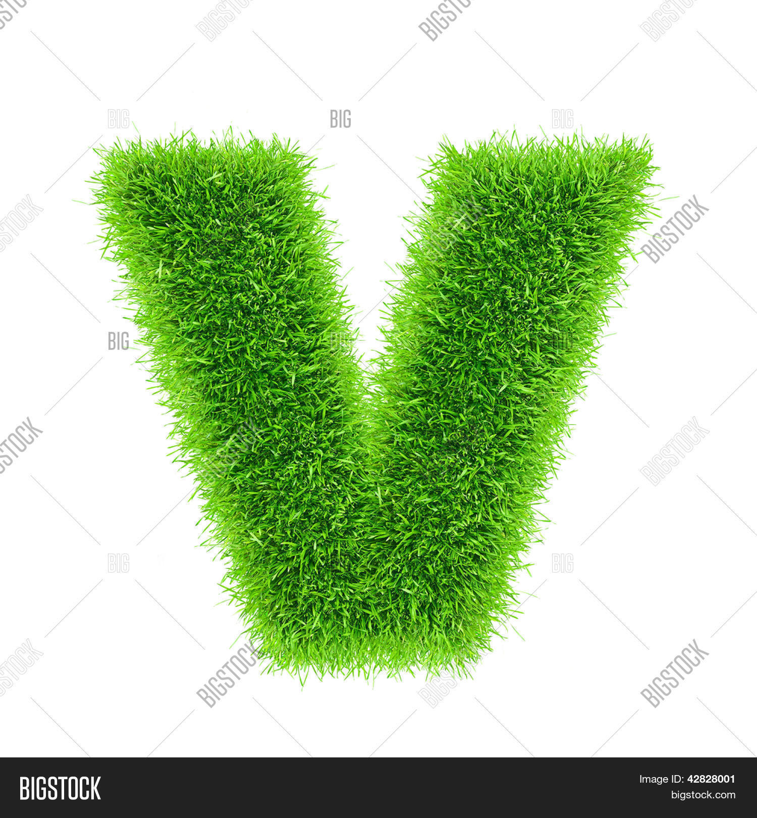 Letter Grass Alphabet Image & Photo (Free Trial) | Bigstock