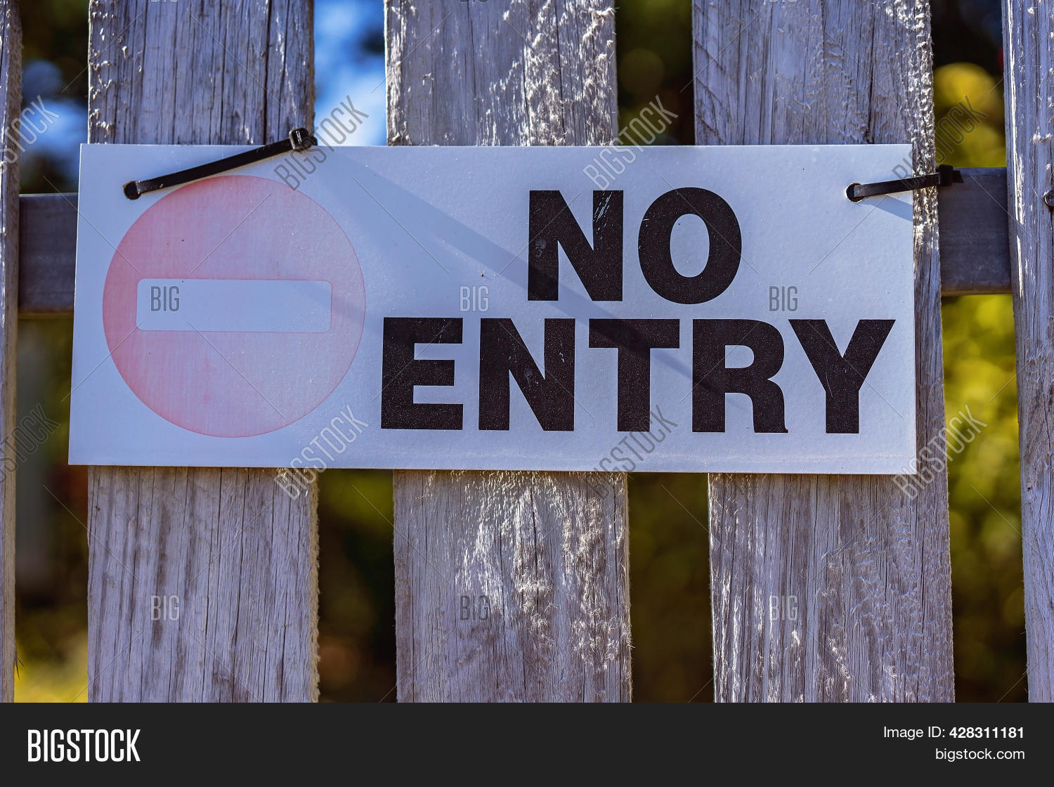No Entry Sign On Image & Photo (Free Trial) | Bigstock