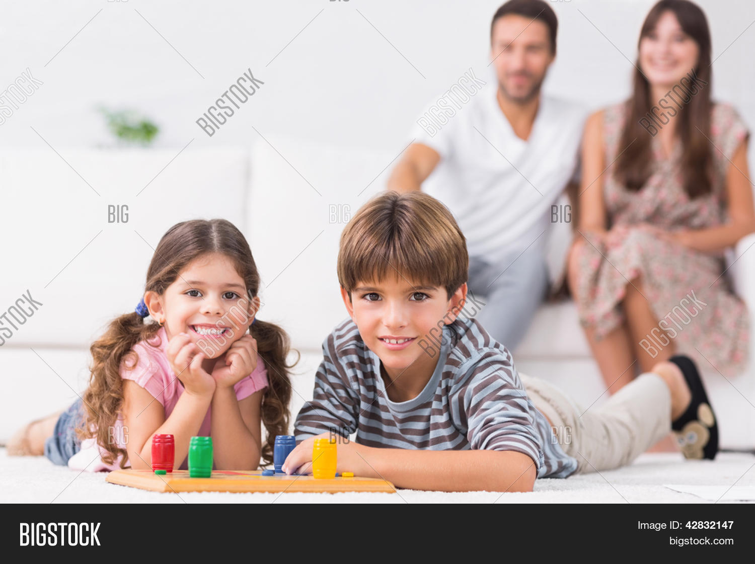 Happy Siblings Playing Image & Photo (Free Trial) | Bigstock