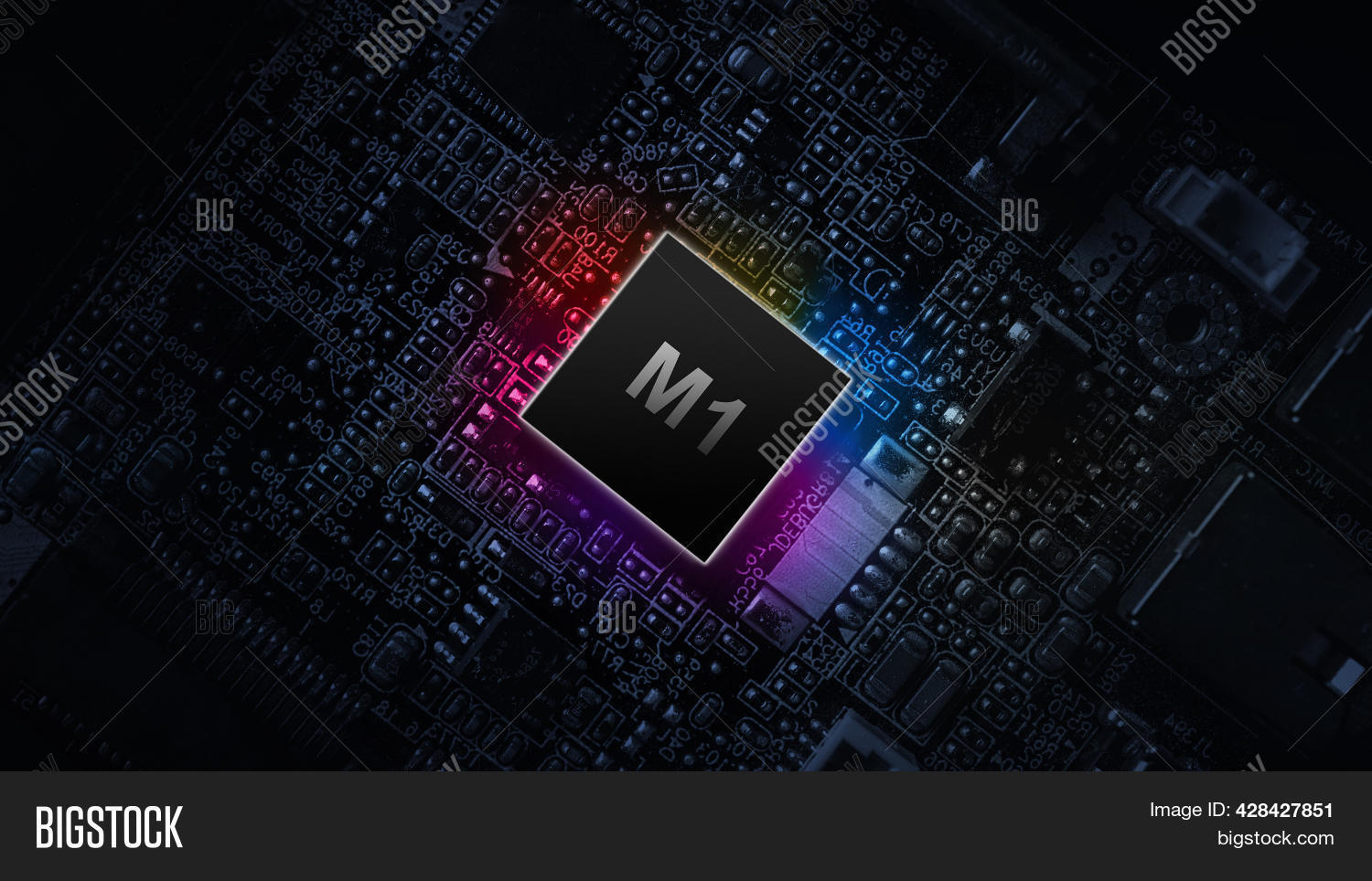 M1 Processor Chip. Image & Photo (Free Trial) | Bigstock