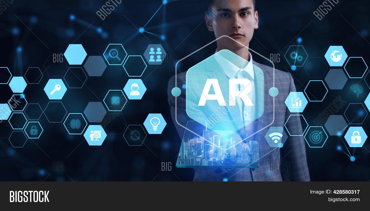 Ar, Augmented Reality Image & Photo (Free Trial) | Bigstock