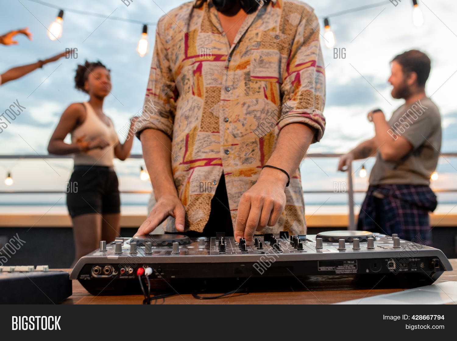 Deejay Shirt Mixing Image & Photo (Free Trial) | Bigstock