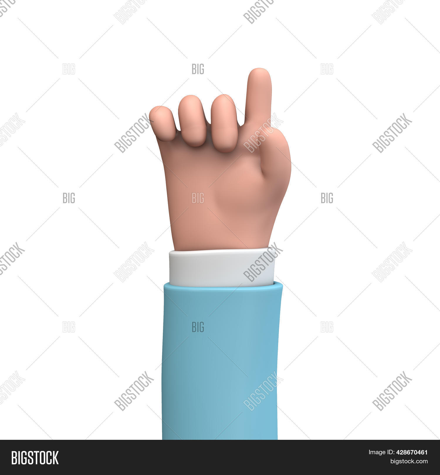 Cartoon 3d Hand Image & Photo (Free Trial) | Bigstock
