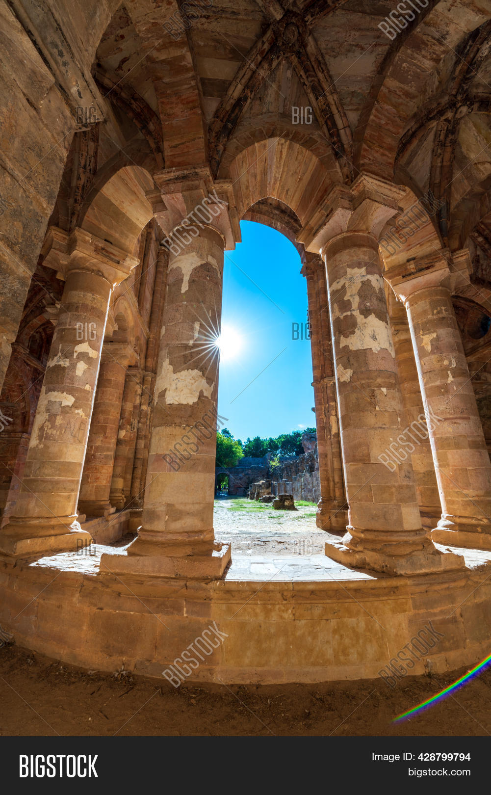 Old Ruined Monastery Image & Photo (Free Trial) | Bigstock