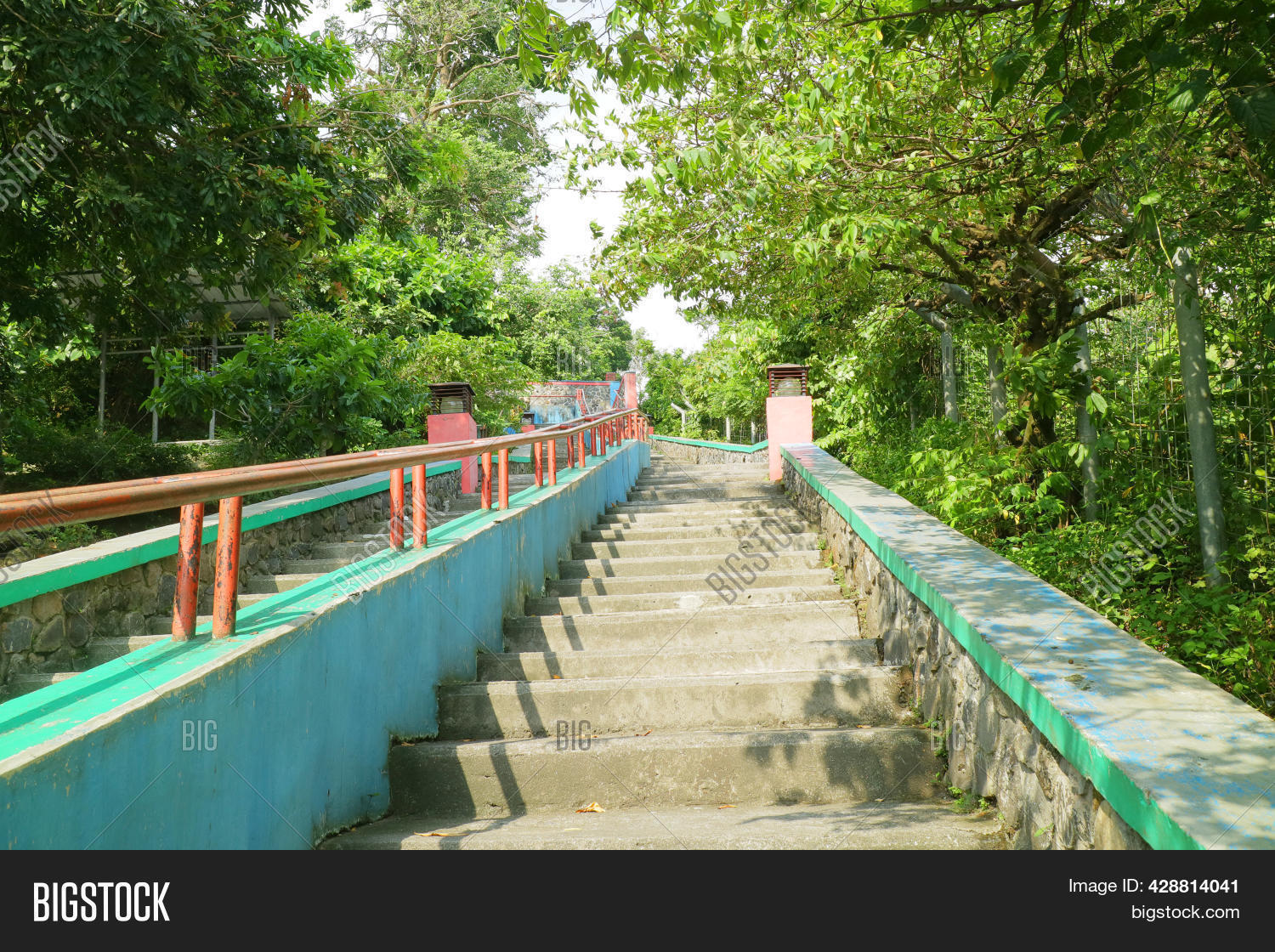 Very Long Stairs Image & Photo (Free Trial) | Bigstock