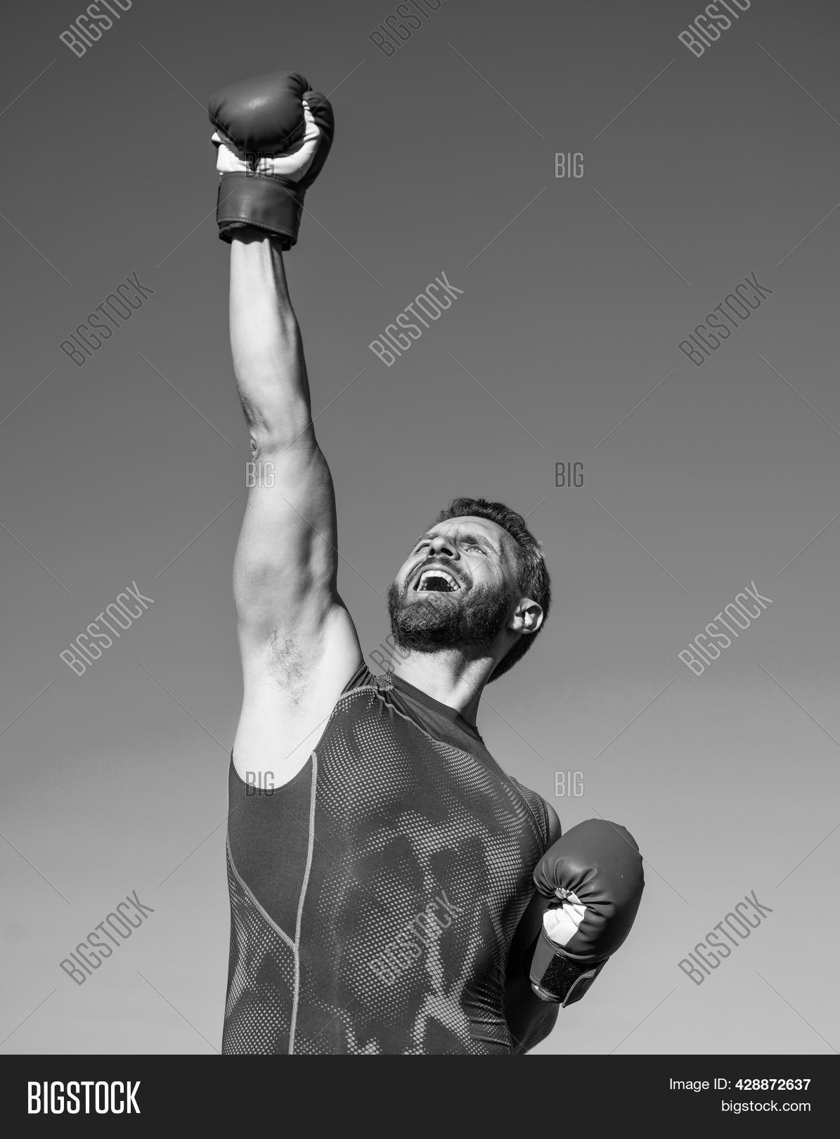 Man Boxer On Stadium. Image & Photo (Free Trial) | Bigstock