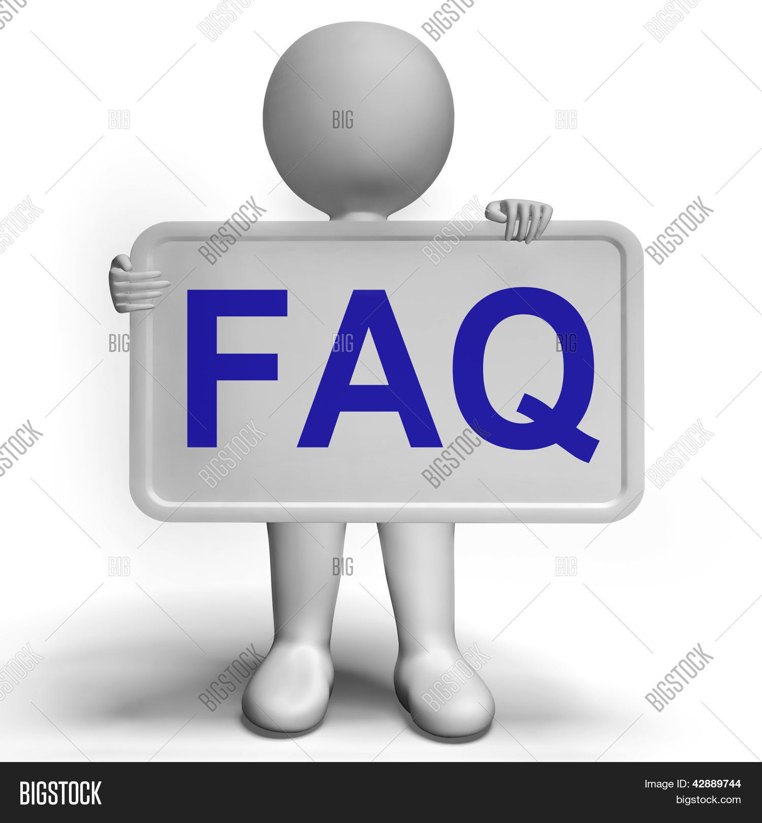 Faq Signboard Symbol Image & Photo (Free Trial) | Bigstock