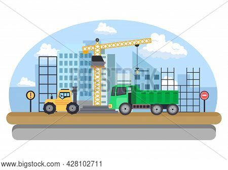 Building Foundation Cartoon