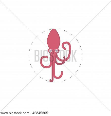 Squid Clipart. Squid Vector & Photo (Free Trial) | Bigstock