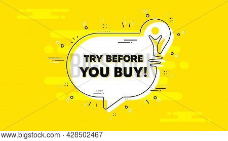 Try Before You Buy Vector & Photo (Free Trial) | Bigstock