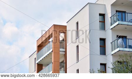 Modern White Facade Image & Photo (Free Trial) | Bigstock