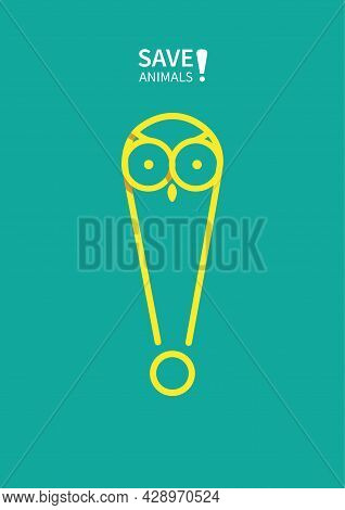 Save Animals Poster Vector & Photo (Free Trial) | Bigstock