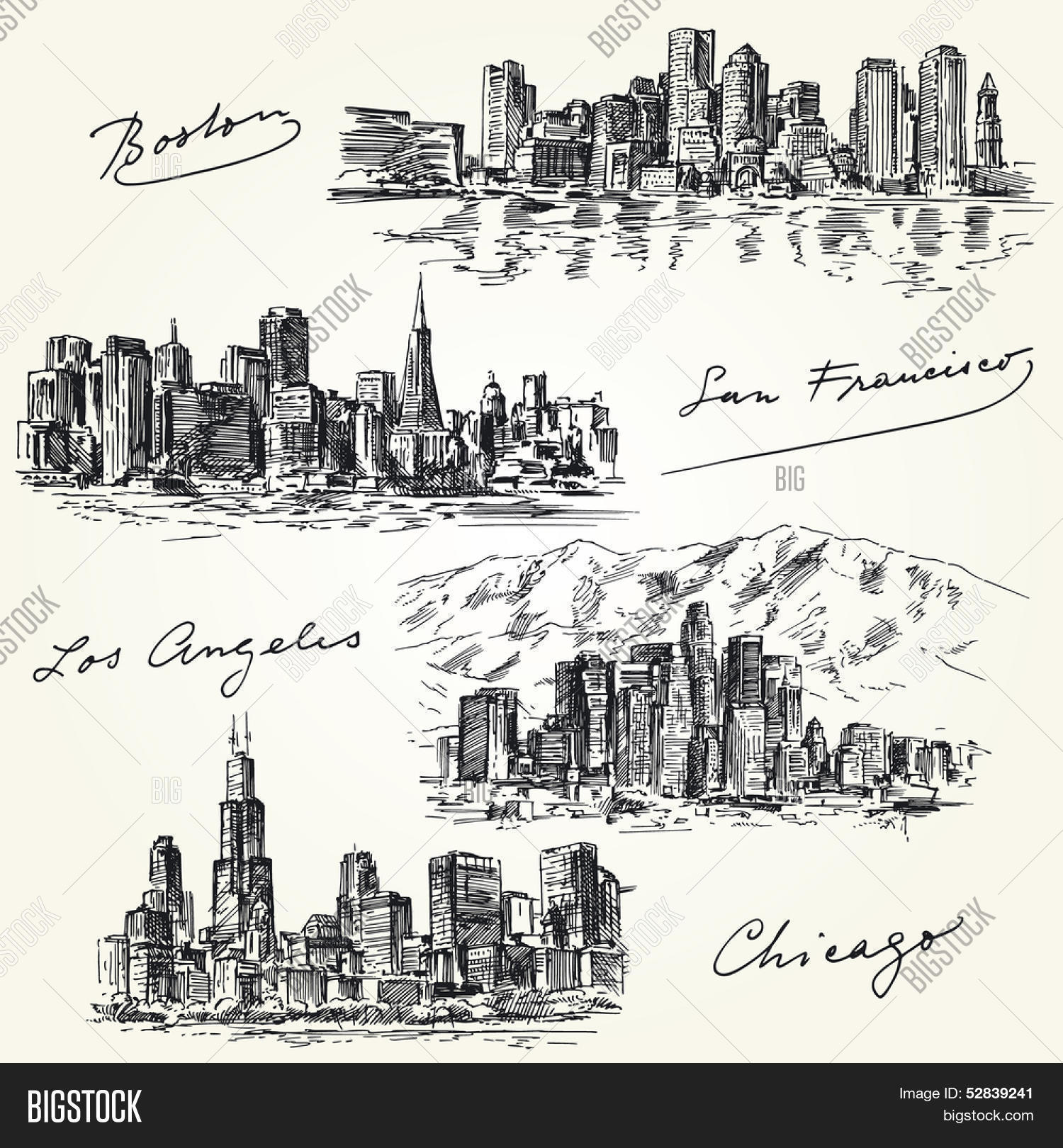 American Cities Vector & Photo (Free Trial) | Bigstock