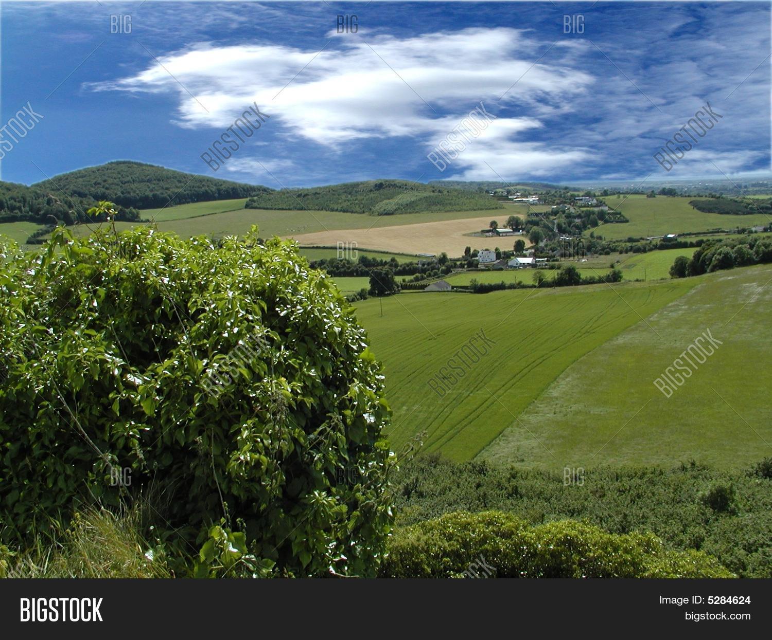 Green Irish Landscape Image & Photo (Free Trial) | Bigstock
