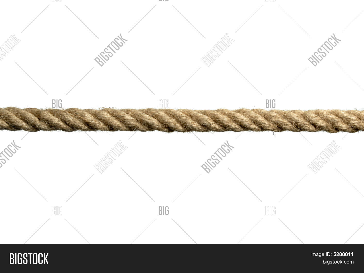 Rope Isolated On White Image & Photo (Free Trial) | Bigstock