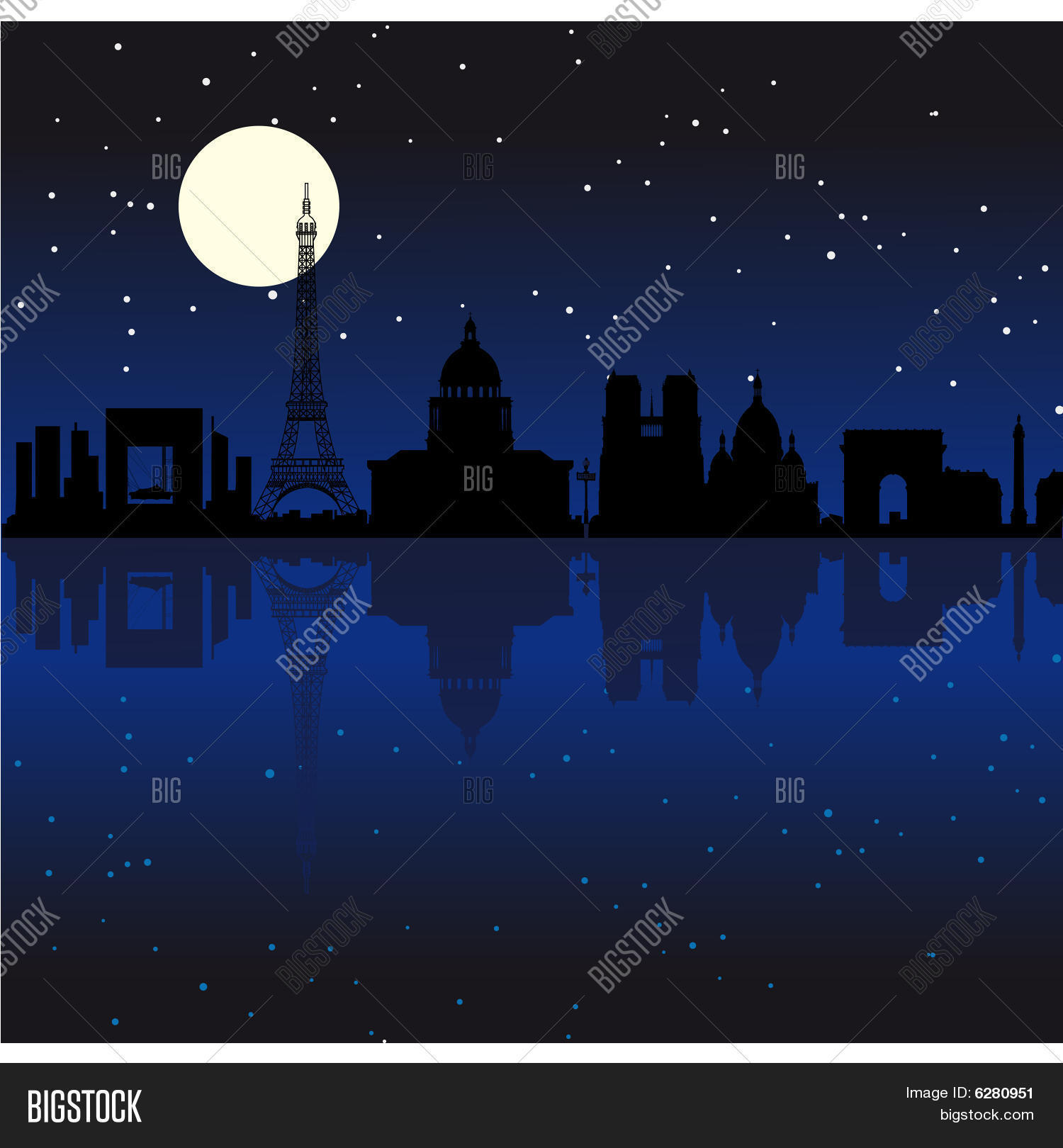 Black Vector "Paris Vector & Photo (Free Trial) | Bigstock