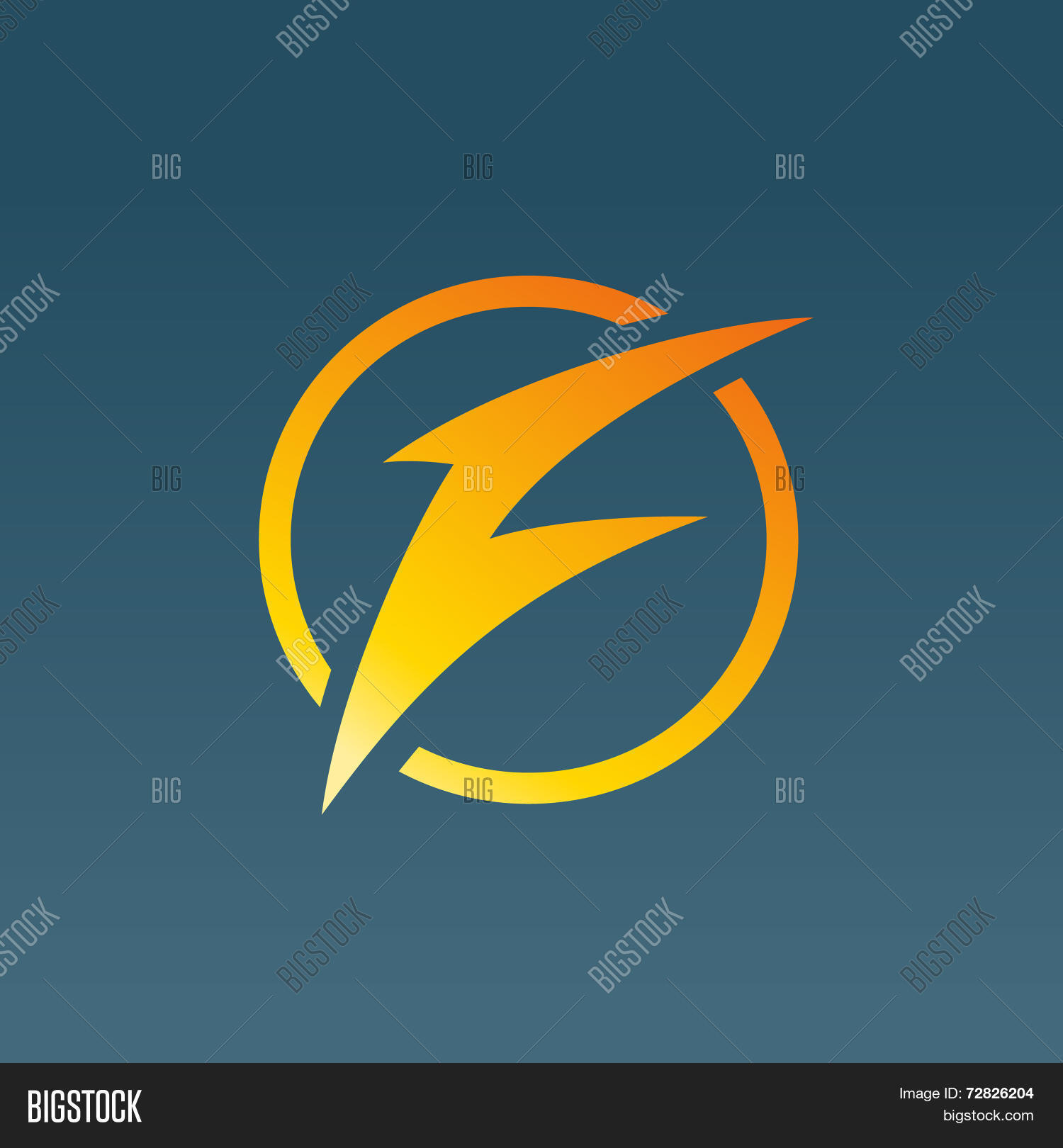 Letter F Lightning Vector & Photo (Free Trial) | Bigstock