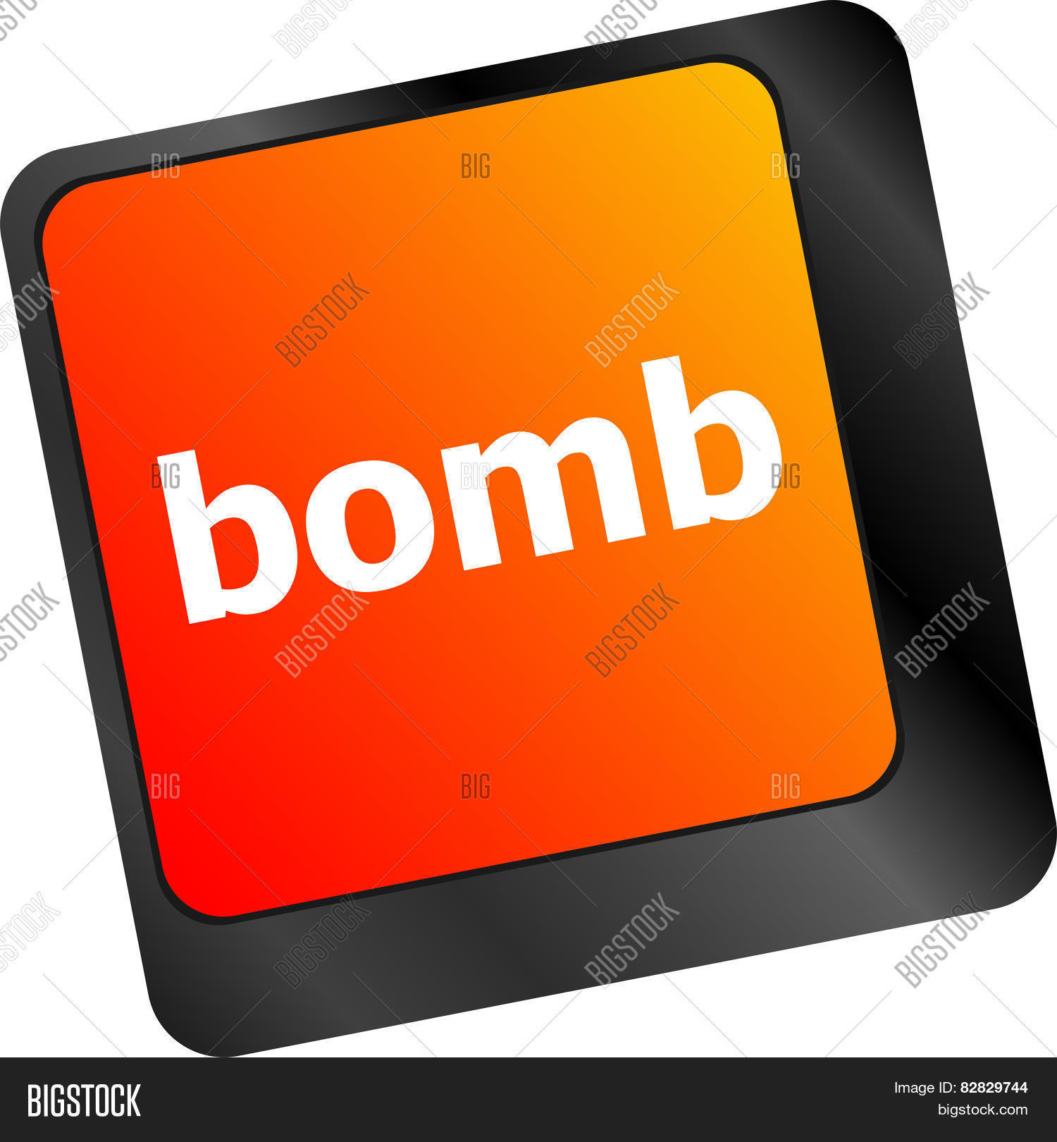 Dangerous Bomb Button Image & Photo (Free Trial) | Bigstock