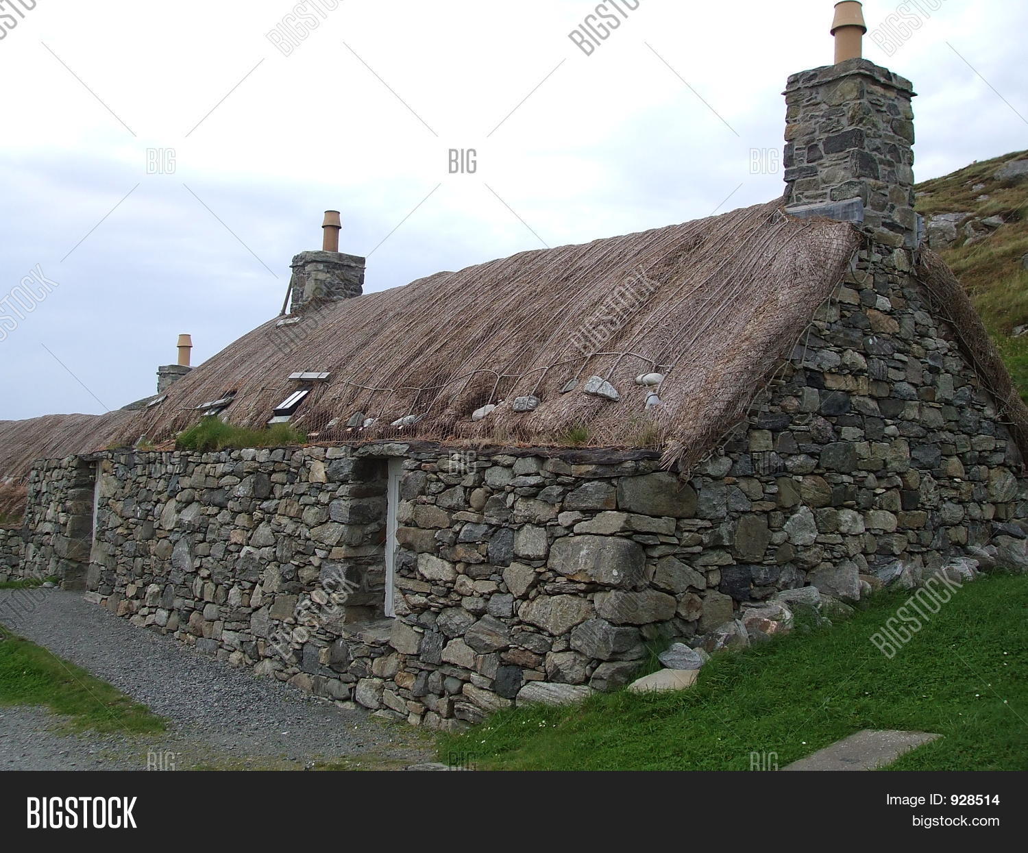 Scottish Black House Image & Photo (Free Trial) | Bigstock