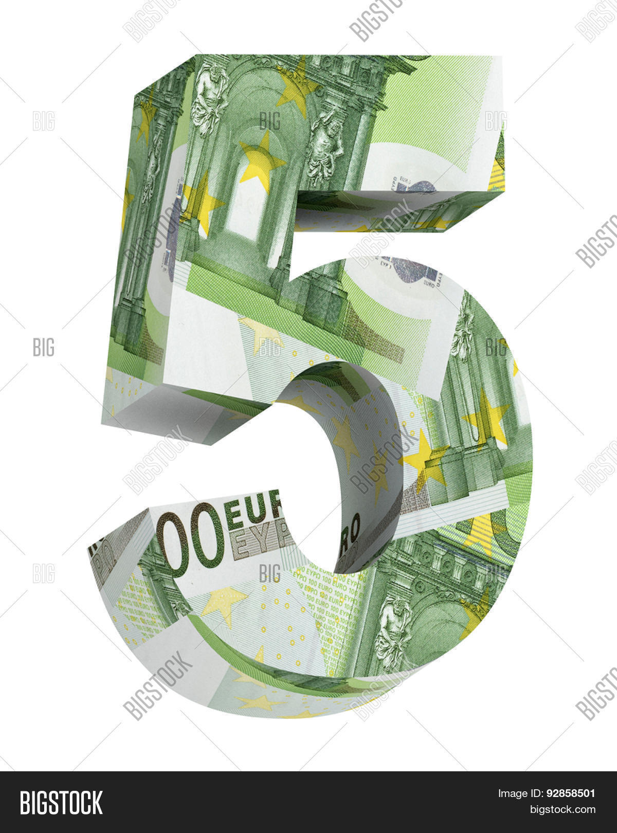 Number Euro Bill Image & Photo (Free Trial) | Bigstock
