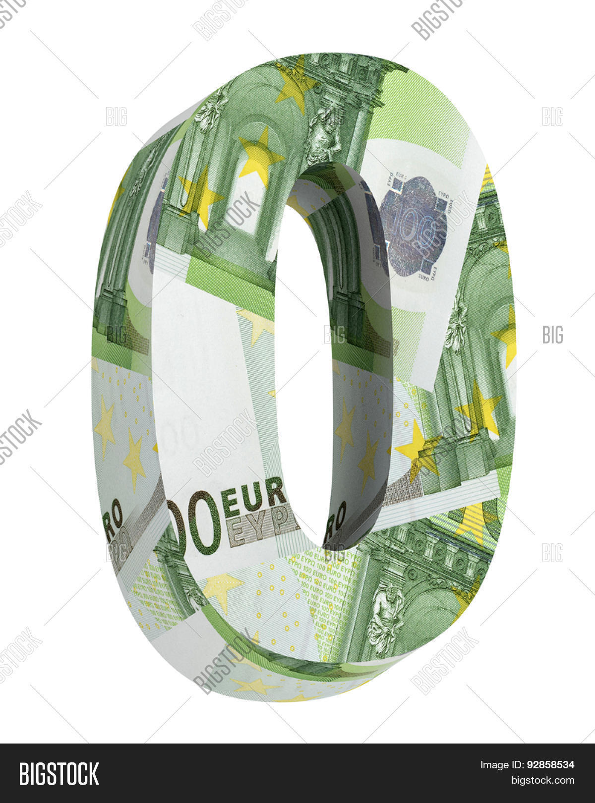 Number Euro Bill Image & Photo (Free Trial) | Bigstock