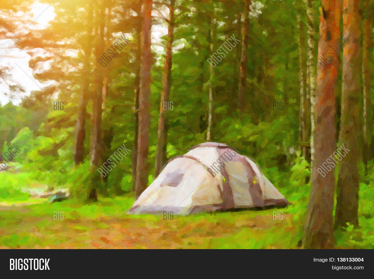 Summer Outdoor Camping Image & Photo (Free Trial) | Bigstock