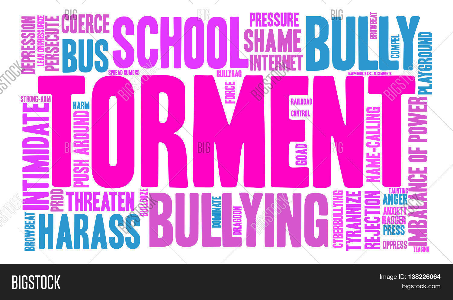 Torment Word Cloud On Vector & Photo (Free Trial) | Bigstock