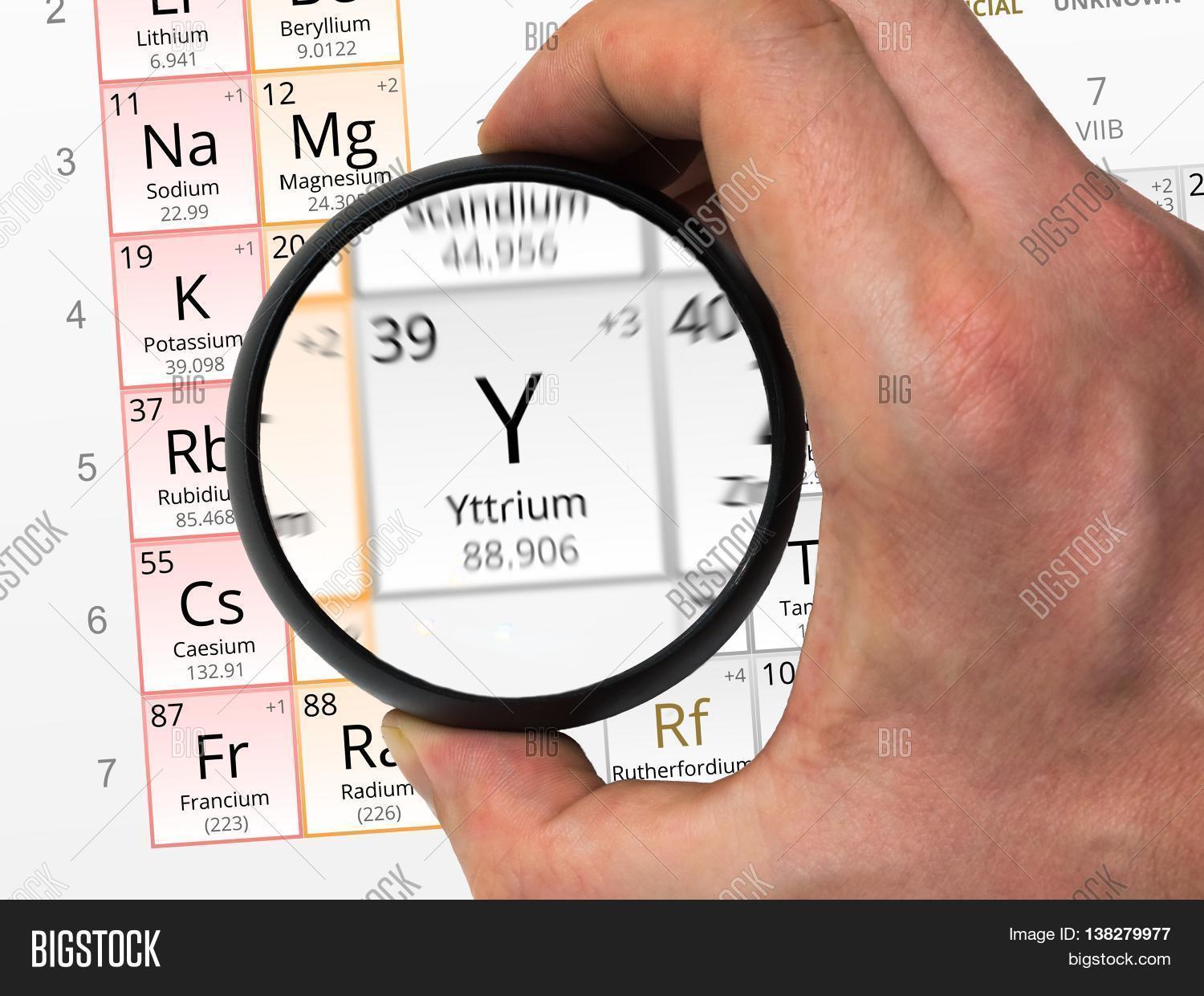 Yttrium Symbol - Y. Image & Photo (Free Trial) | Bigstock