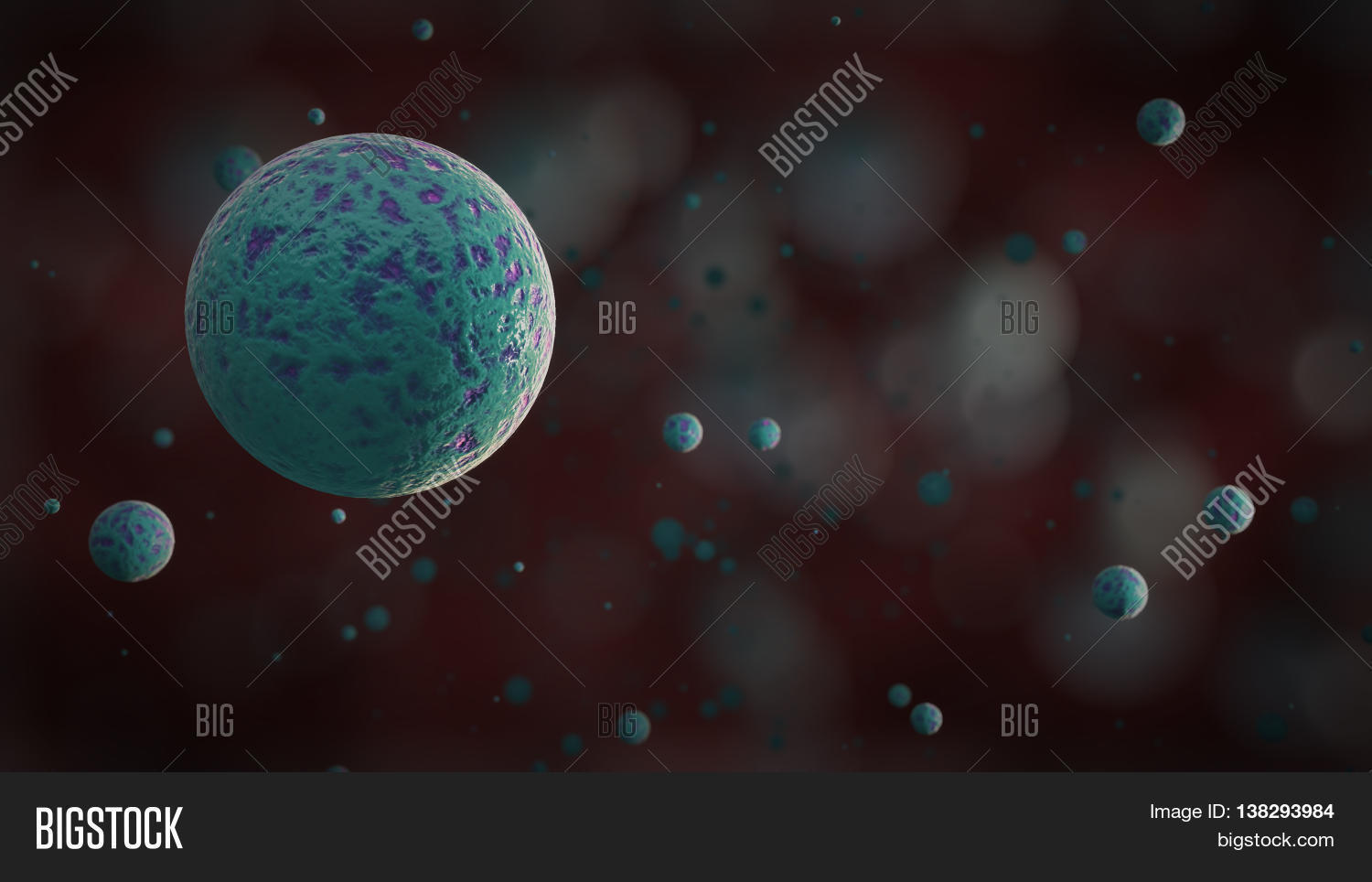3d Rendering Bacteria Image & Photo (Free Trial) | Bigstock