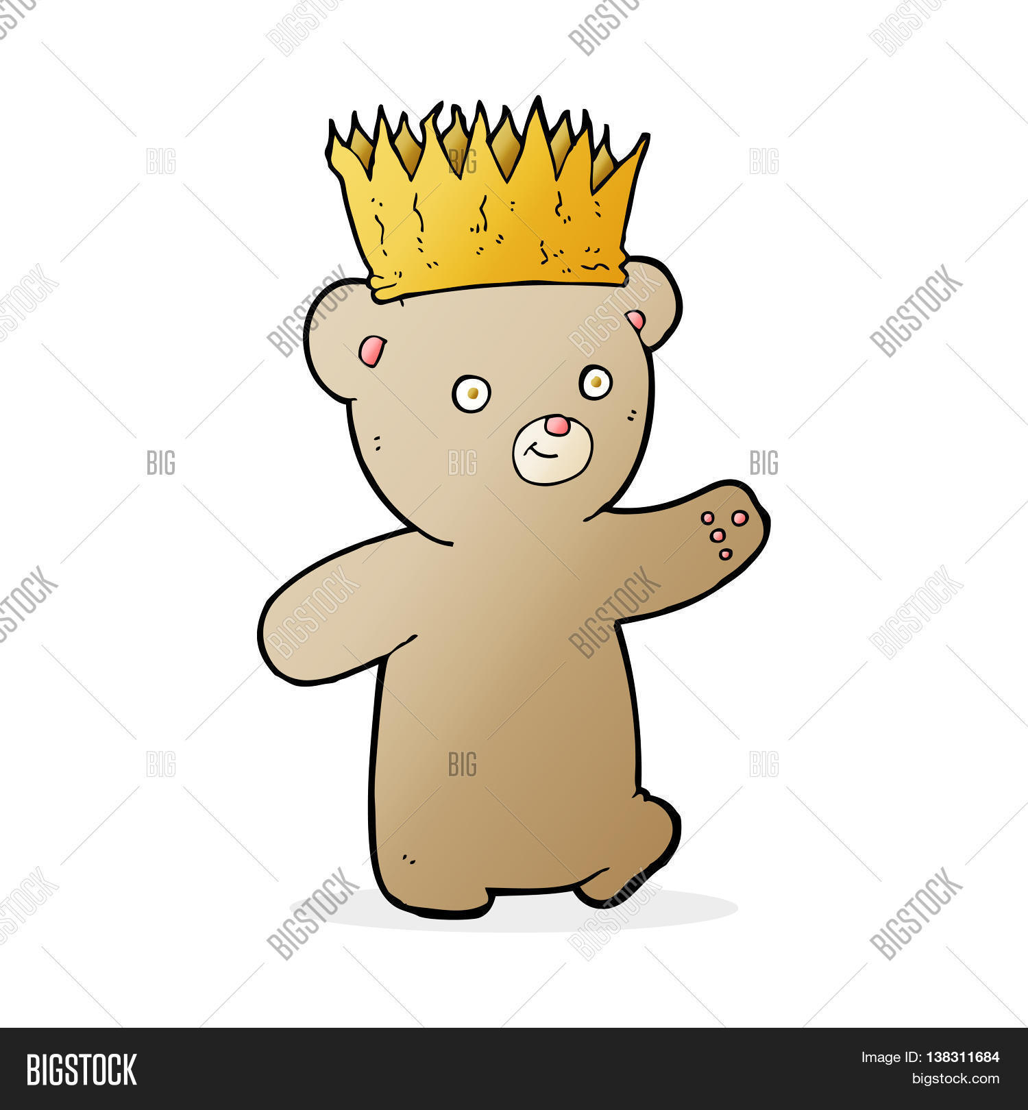 Cartoon Teddy Bear Image And Photo Free Trial Bigstock