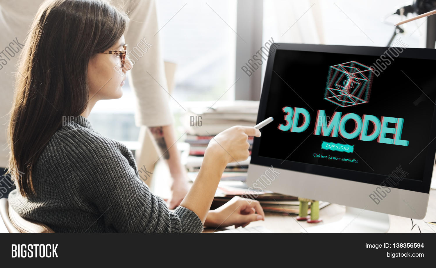 3D Creativity Illusion Image & Photo (Free Trial) | Bigstock