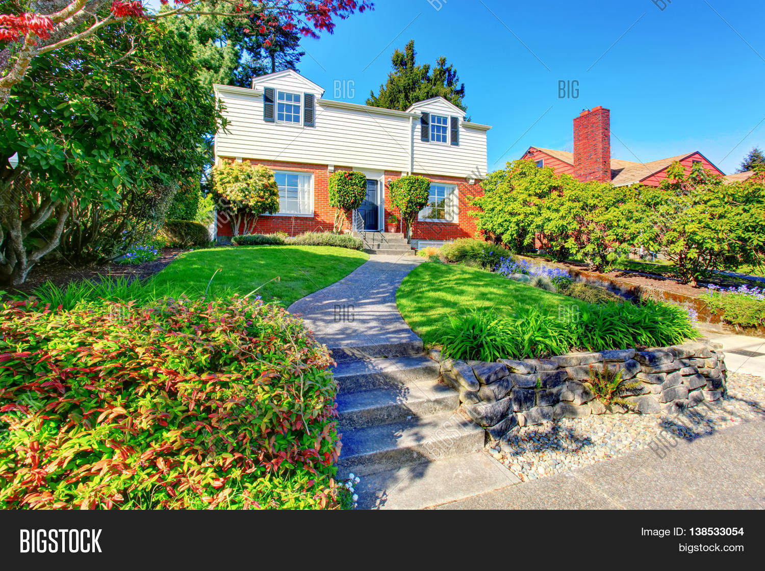 Beautiful Curb Appeal Image & Photo (Free Trial) | Bigstock