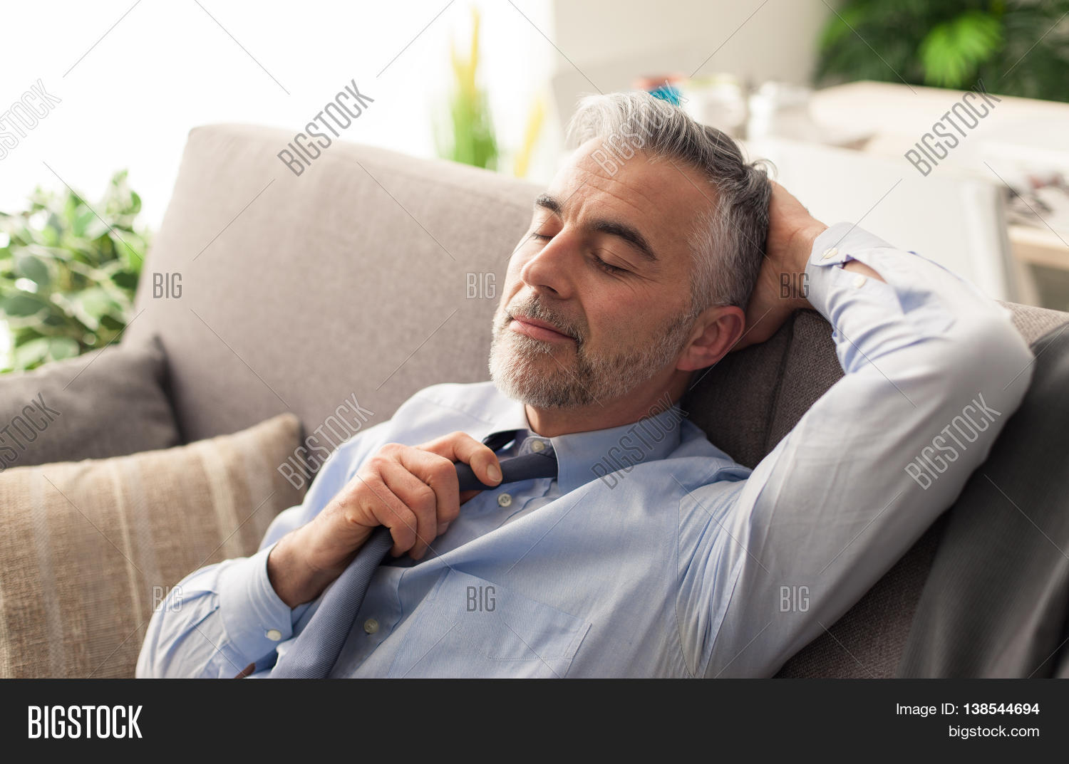 Businessman Relaxing Image & Photo (Free Trial) | Bigstock