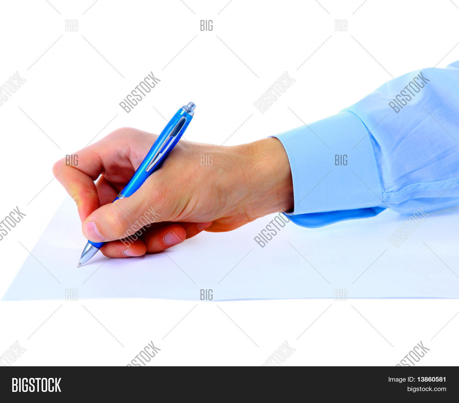 Close Human Hand Pen Image & Photo (Free Trial) | Bigstock