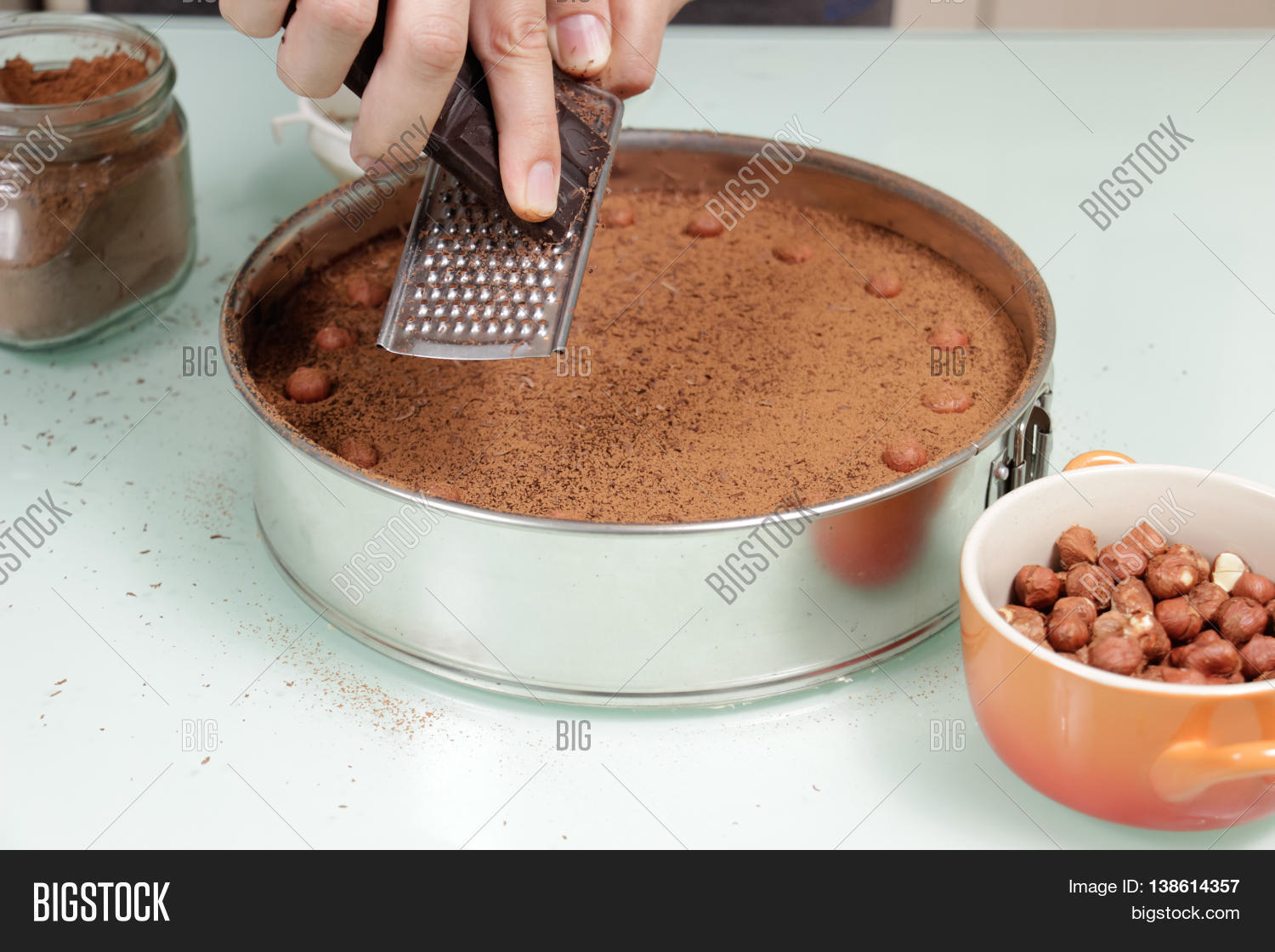 Hand Grating Chocolate Image & Photo (Free Trial) | Bigstock