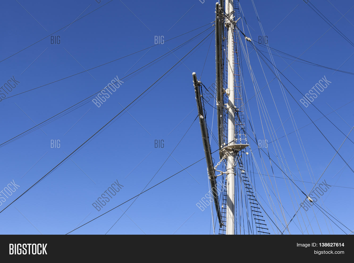 Masts Rigging On Full- Image & Photo (Free Trial) | Bigstock